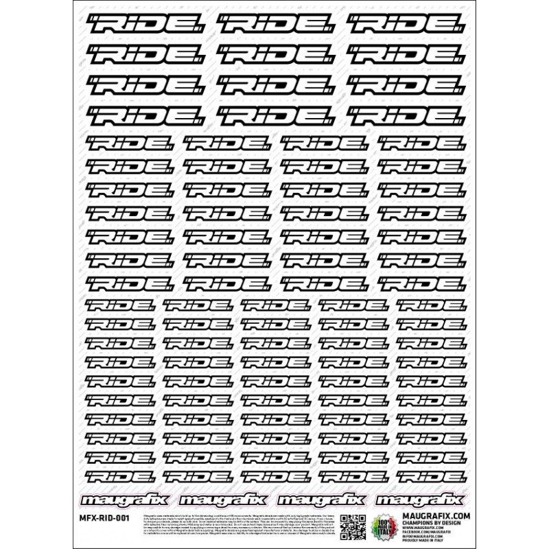 MFX-RID-001 - sticker Ride