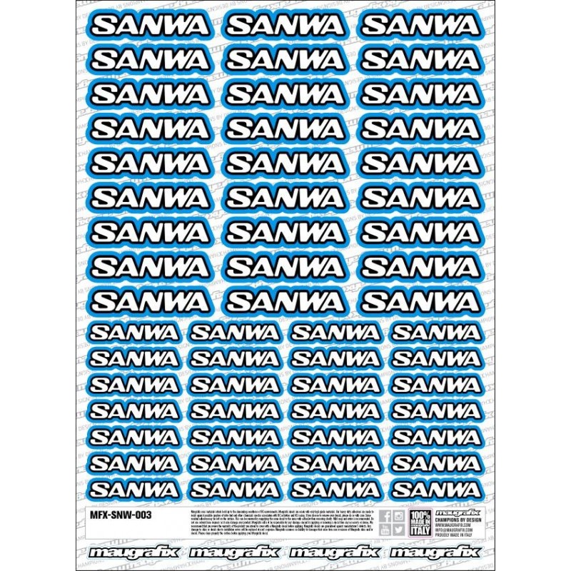 MFX-SNW-003 - sticker Sanwa