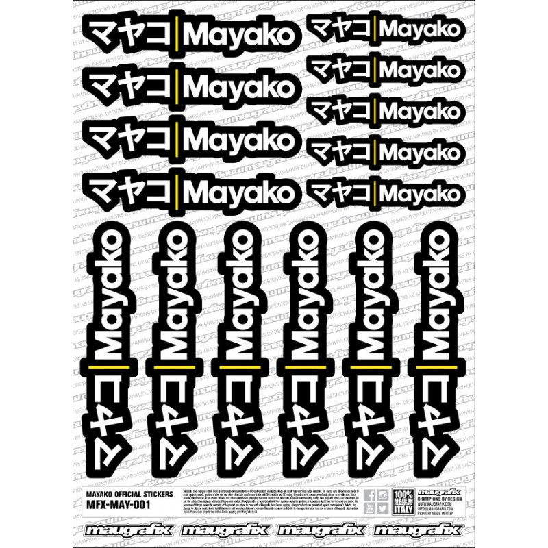 MFX-MAY-001 - sticker Mayako