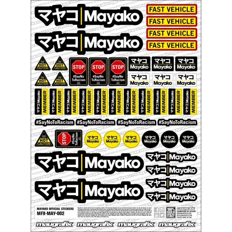 MFX-MAY-002 - sticker Mayako